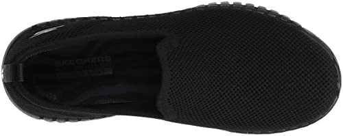 Skechers Women's Go Walk Smart-Believe Sneakers, Black, 8 W