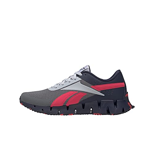 Reebok Men's Zig Dynamica 2.0 Sneaker, Vector Navy/Cold Grey, 11.5
