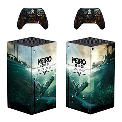 Shooter Game Decals Stickers Full Set Faceplate Skin for X-box-One-Series X Protection Kit by KAJAL MANI