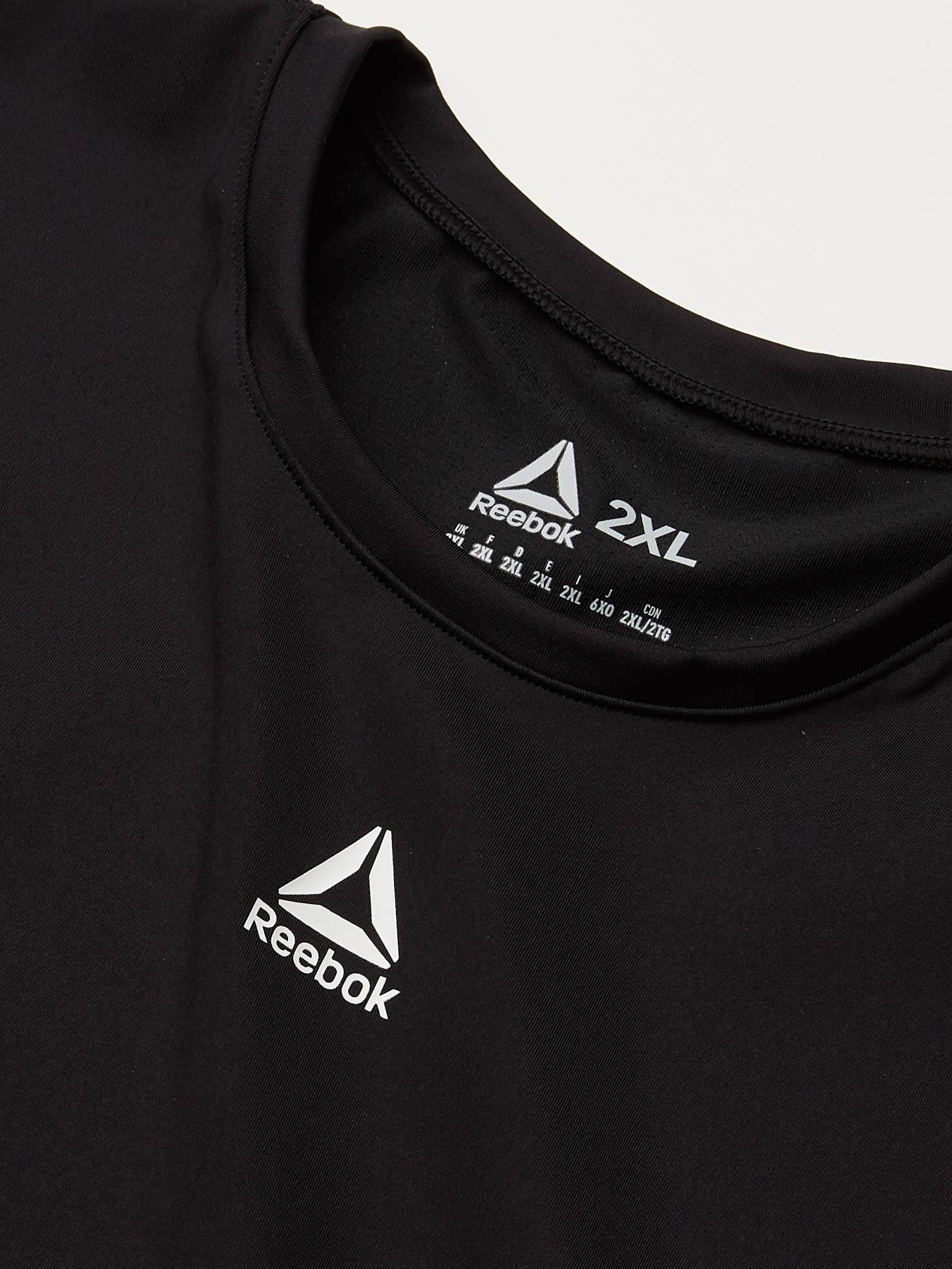 Reebok UFC Long Sleeve Compression Top, Black, Medium