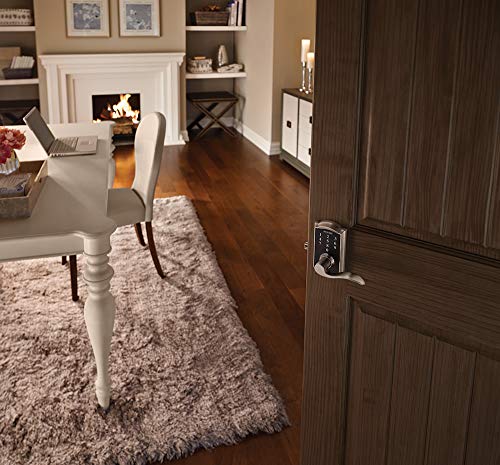 SCHLAGE Touch Camelot Lock with Accent Lever (Aged Bronze) FE695 CAM 716 Acc