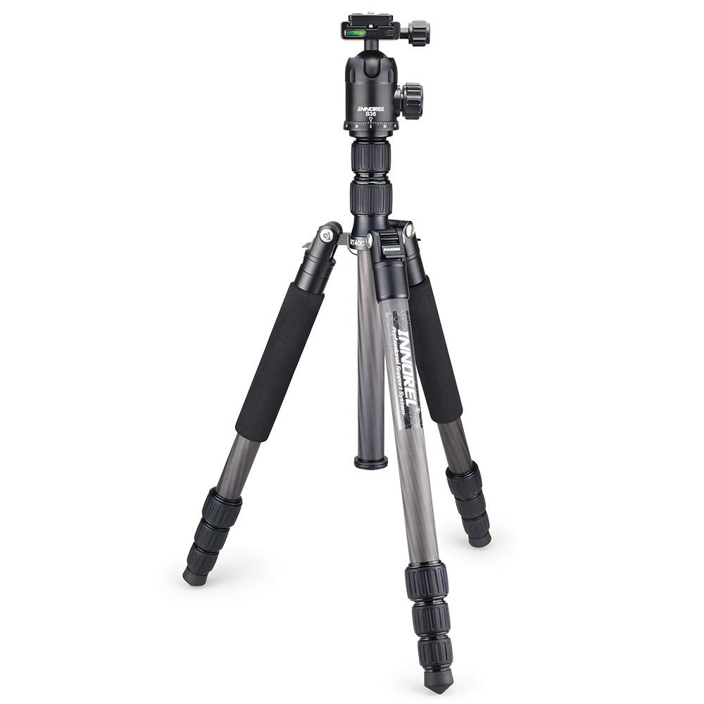RT40C Professional Carbon Fiber Tripod for Digital Camera tripode Suitable for Travel Series Camera Stand