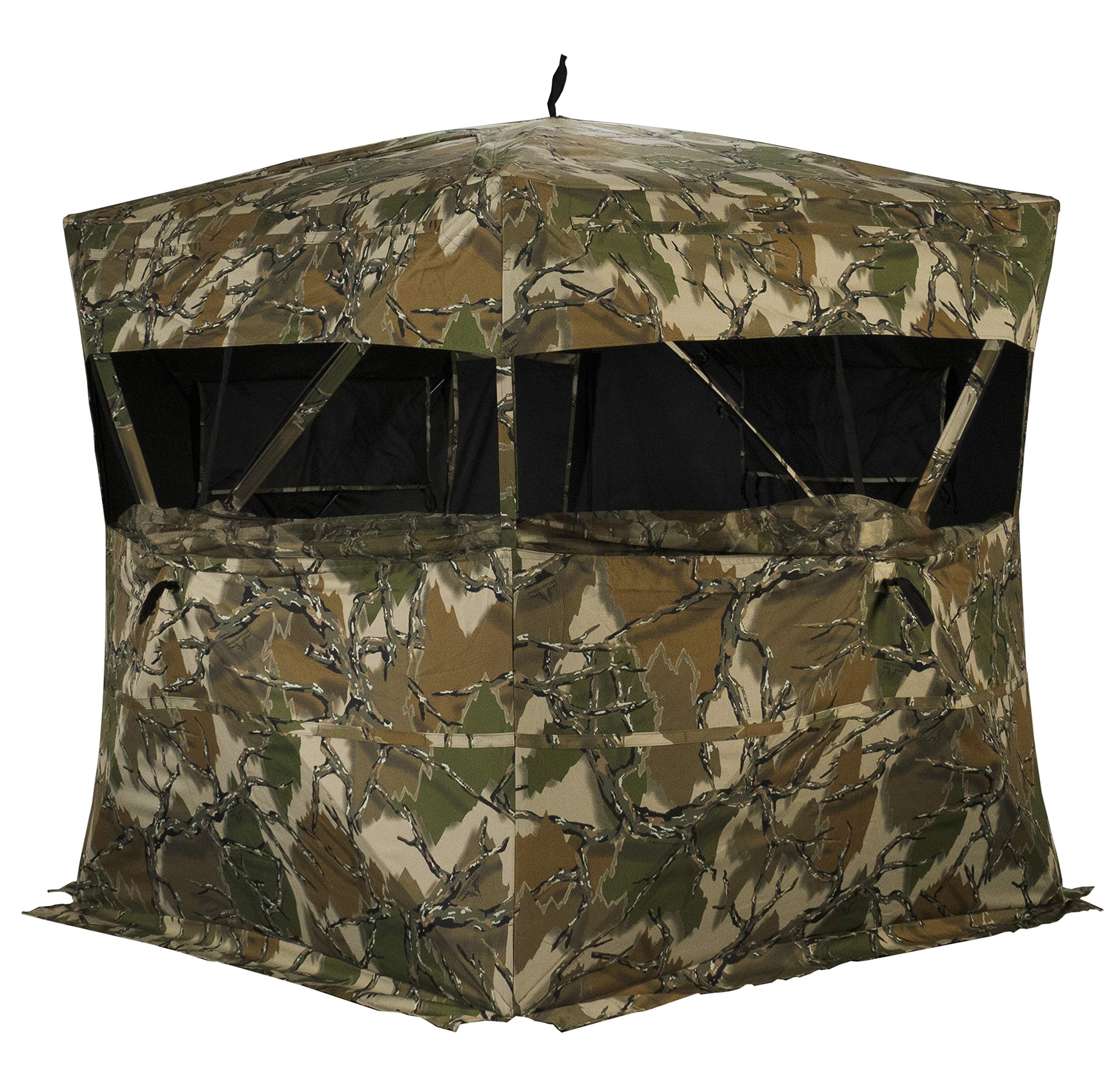Rhino blinds R600-PRED 3 Person Hunting Ground Blind, Predator, 60x60x71