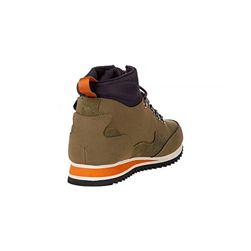 Teva Men's Freeside RR Waterproof Durable Cushioned All-Weather Casual Hiking Boot, Dark Olive/Orange, 11