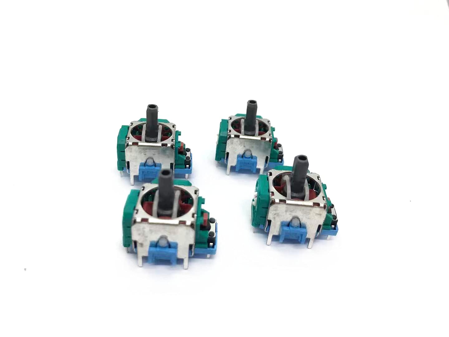 TXLIMINHONG New Compatible 3D Analog Sensor Wheel Thumb Sticks Joystick Rocker Module Replacement for Sony PS5 Game Controller 4pcs