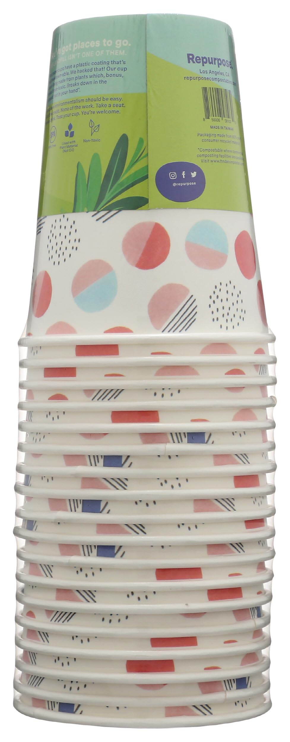 REPURPOSE 12oz Hot Cup 18 Count, 18 CT