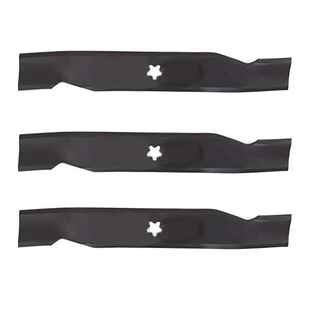 Reliable Aftermarket Parts Our Name Says It All RAParts (3) High Lift Mower Blades Fits Husqvarna Riding Mower YTH2148 YTH2448 Replaces 532180054