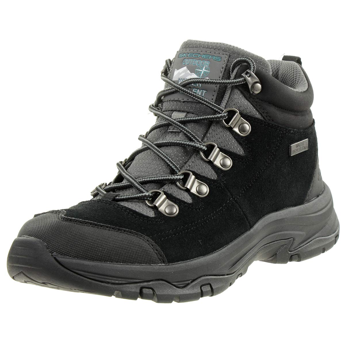 Skechers womens Hiker Trego - EL Capitan Black/Grey, 9.5 US medium