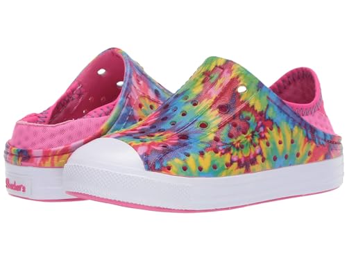 Skechers Girl's Foamies Guzman Steps - Color Hype Water Shoe, Multi, 8 Toddler