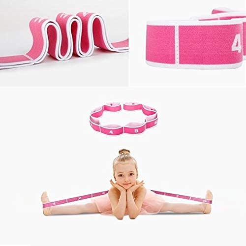 TOMENGBEIAABBCC Children's Dance Training Elastic Band, 8 Loops, Polycotton, Basic Style, Yoga Equipment for Home Workouts