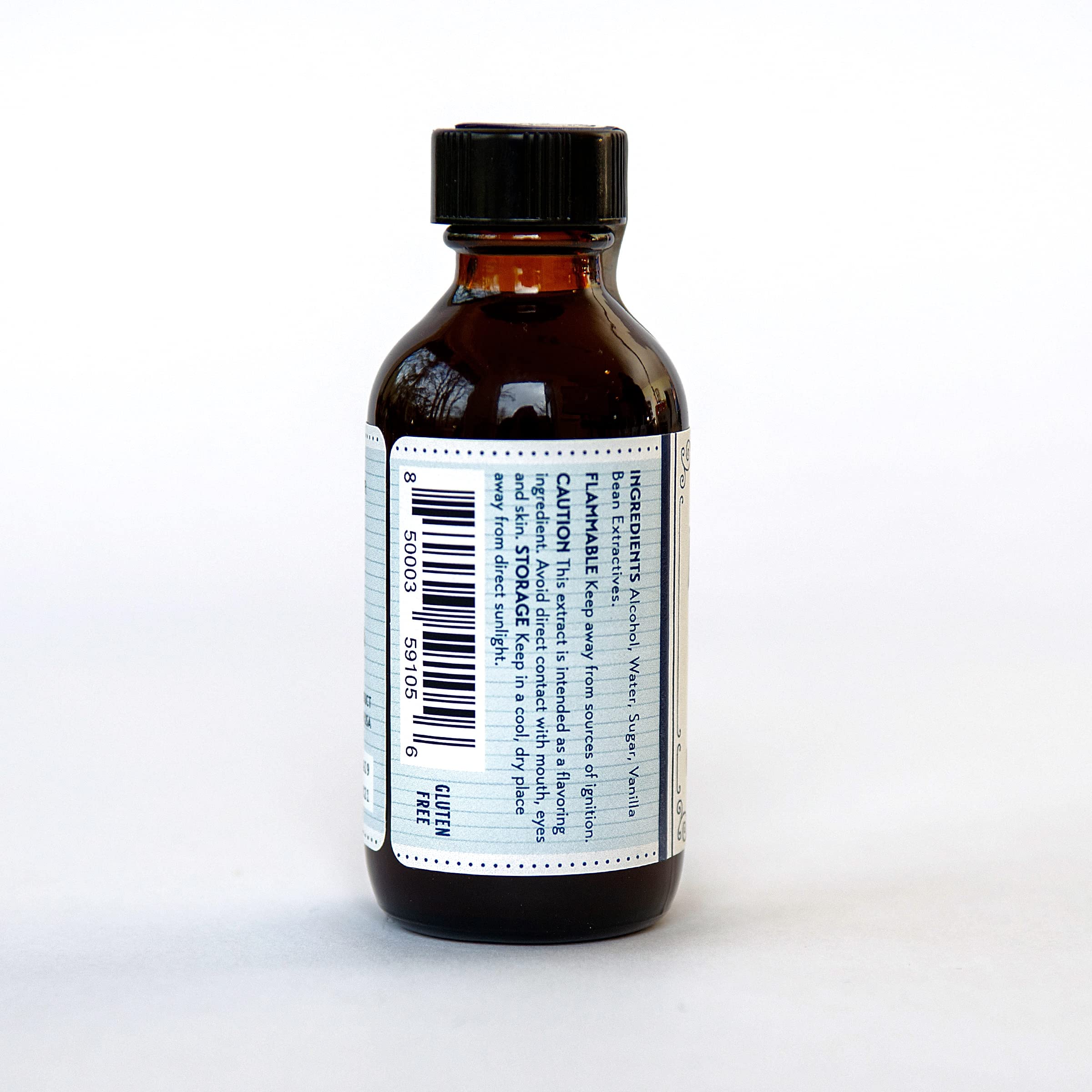 Pure Madagascar Vanilla Extract for Baking and Mixology. Keto Friendly, Vegan and Gluten Free. (Vanilla, 2 Oz)