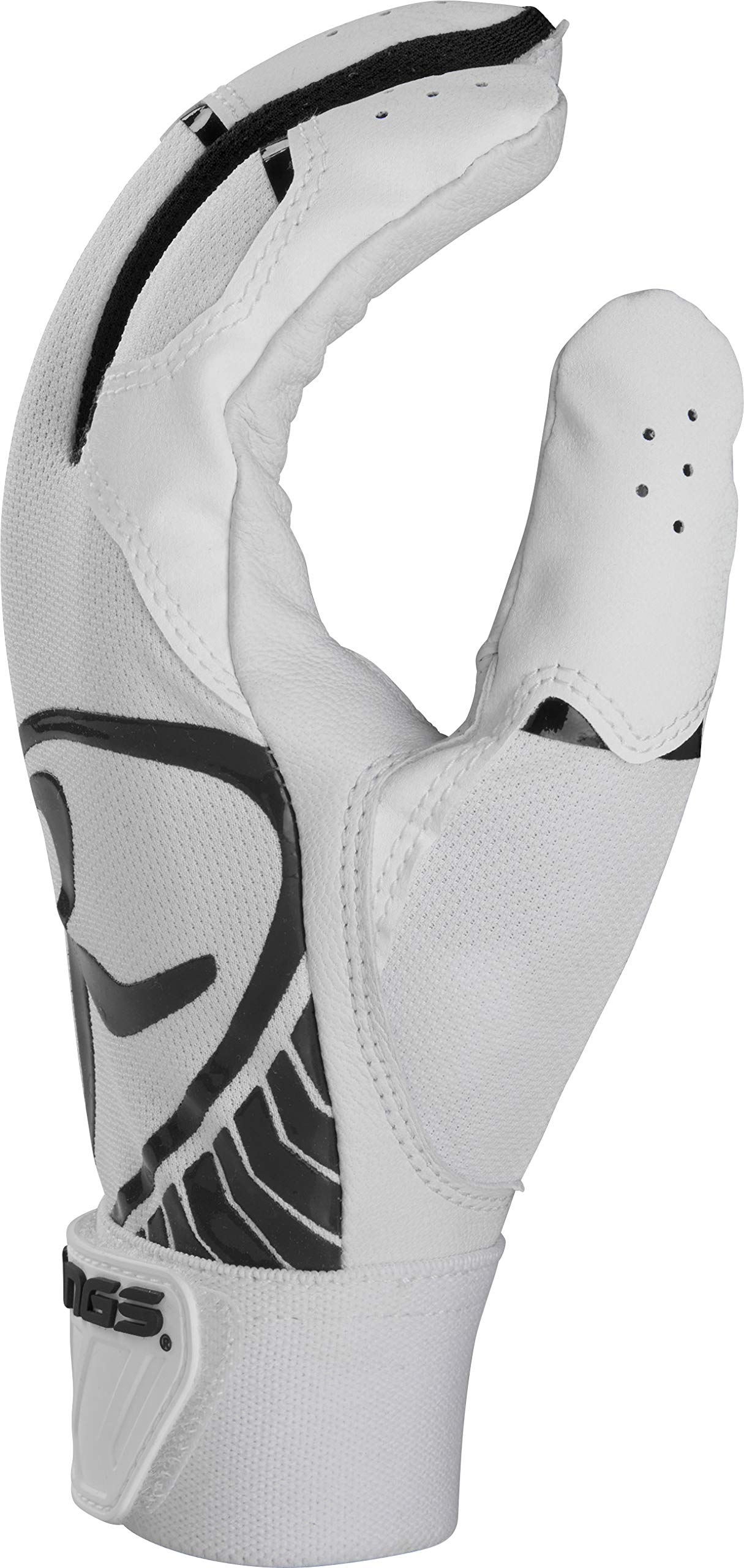 Rawlings | 5150 Batting Gloves | Adult Medium | White
