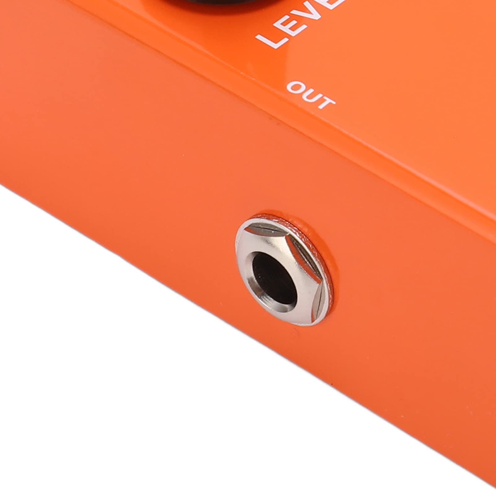 Vifemify Amplifier Simulator Pedals Orange Metallic British Rock Pedals with 6 Knobs for Electric Guitars Portable