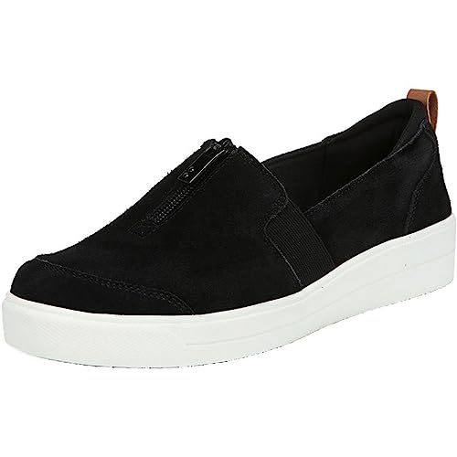 Ryka Womens Vivvi Faux Leather Metallic Casual Shoes Black 9 Wide (C,D,W)