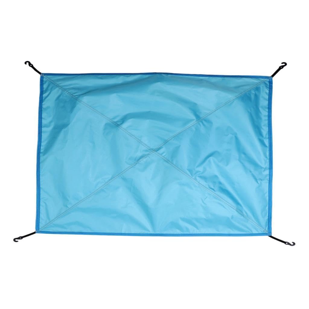 Tongina Ultralight Tarp Hiking Camping Tents Replacement Sunscreen, Blue