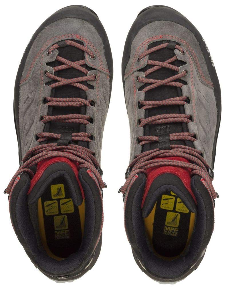 Salewa Mountain Trainer Mid GTX Hiking Boot - Men's Charcoal/Papavero 11