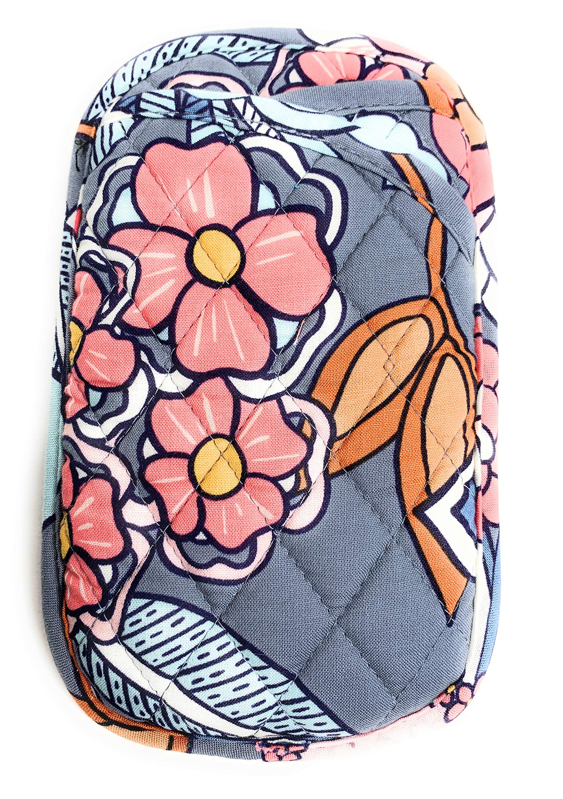 Vera Bradley Double Eye Case Quilted Cotton Tropical Evening, Small