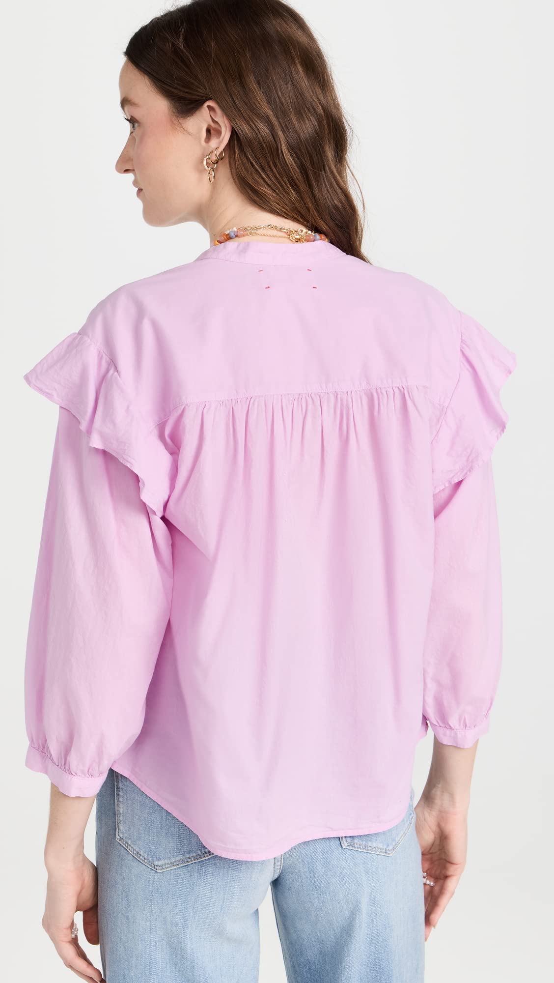 XIRENA Women's Aria Top, Lilac Veil, Purple, Pink, M