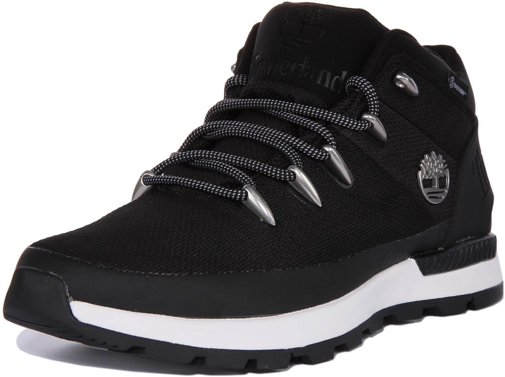 Timberland Men's Sprint Trekker Waterproof mid Boots, Black, 10.5 US