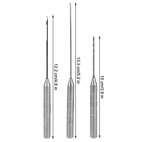 Yeuipea Fishing Rigging Combo Set, 2set Fishing Rigging Combo Set Stainless Steel Fishing Baiting Rig Tool Bait Needle Kit