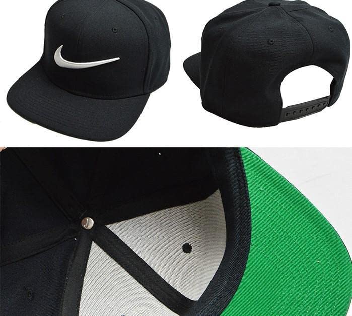 Nike Men's Pro Snapback Cap One Size Black, Black, Talla Única