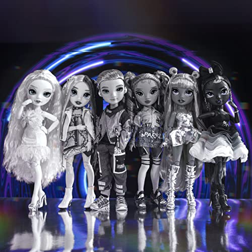 Rainbow High Shadow Series 1 Heather Grayson- Grayscale Fashion Doll. 2 Grey Designer Outfits to Mix & Match with Accessories, Great Gift for Kids 6-12 Years Old and Collectors, Multicolor, 580782
