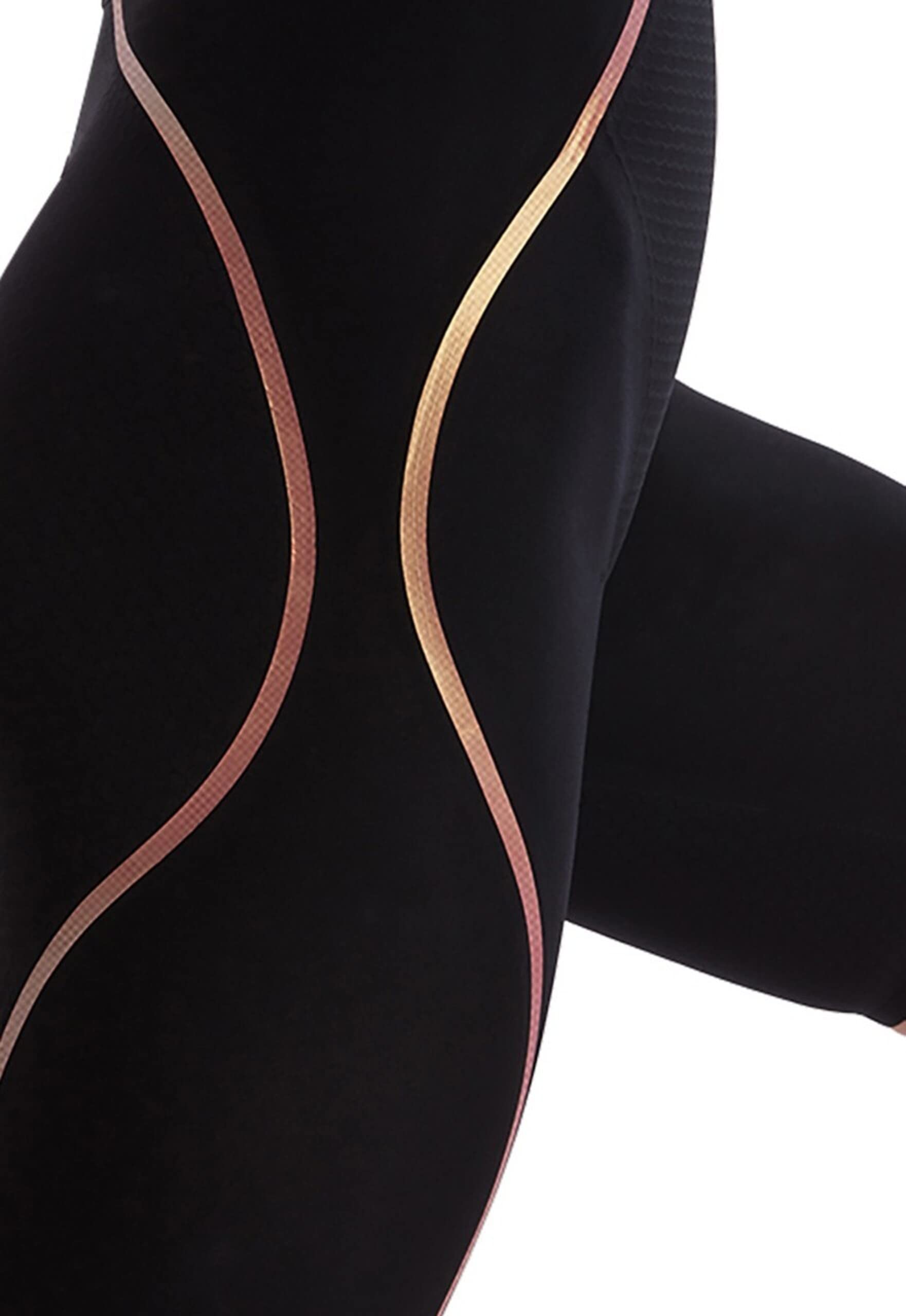 Speedo 8772400100323 Intent Closed Back Kneeskin Black/Rose Gold 23