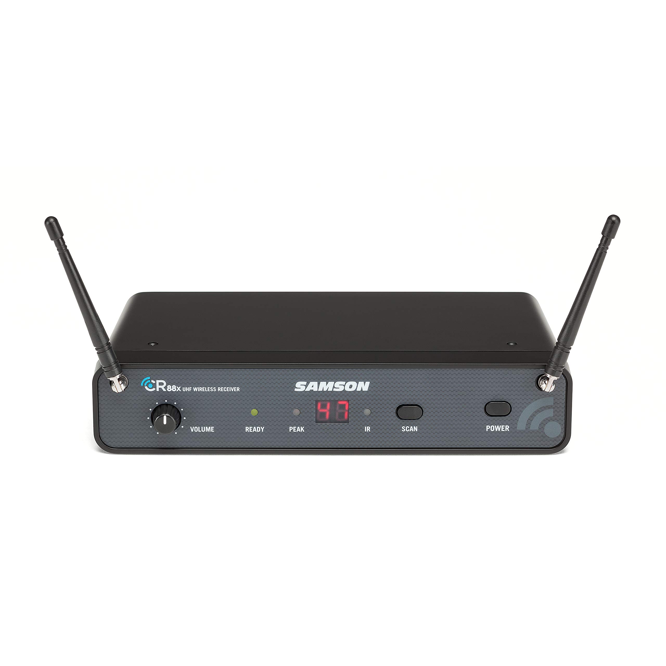 Samson Technologies Concert 88x Presentation Wireless System with LM5 Lavalier Microphone (K Band) (SWC88XBLM5-K), Black