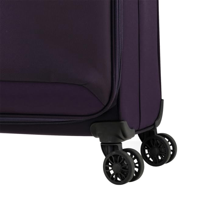 Samsonite 72H DLX Spinner Ladies Medium Purple Polyamide Luggage Bag TSA Approved DC6081002
