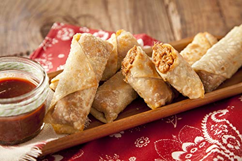 SeaPak Shrimp Spring Rolls, Whole Shrimp & Crisp Vegetables Rolled in Crunchy Wrappers with Sweet Thai Chili Dipping Sauce, 20 oz