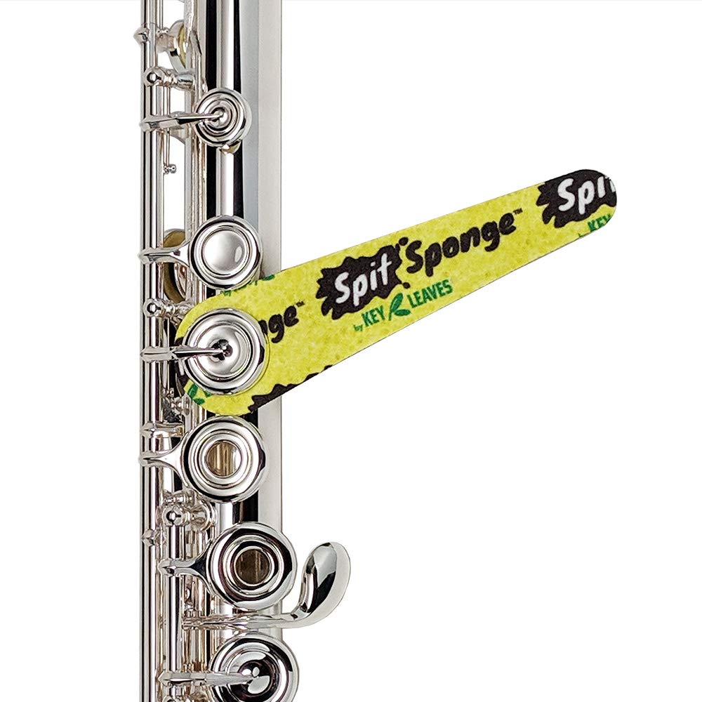 Spit Sponge (2 piece) Pad Dryer Cleaner for clarinet, flute, oboe, bassoon