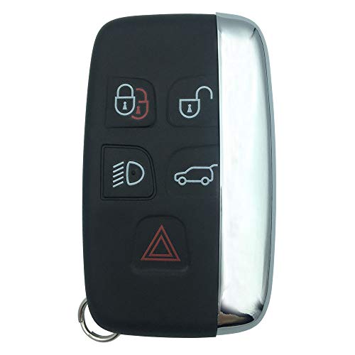 Replacement Keyless Entry Remote Case Shell Fit for Land Rover Range Rover Sport LR2 LR4 Evoque Key Shell Fits Jaguar