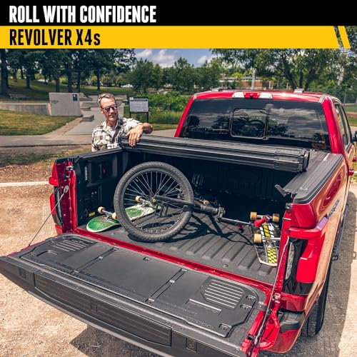 RealTruck BAK Revolver X4s Hard Rolling Truck Bed Tonneau Cover | 80332 | Fits 2019-2023 Ford Ranger 5' 1" Bed (61")