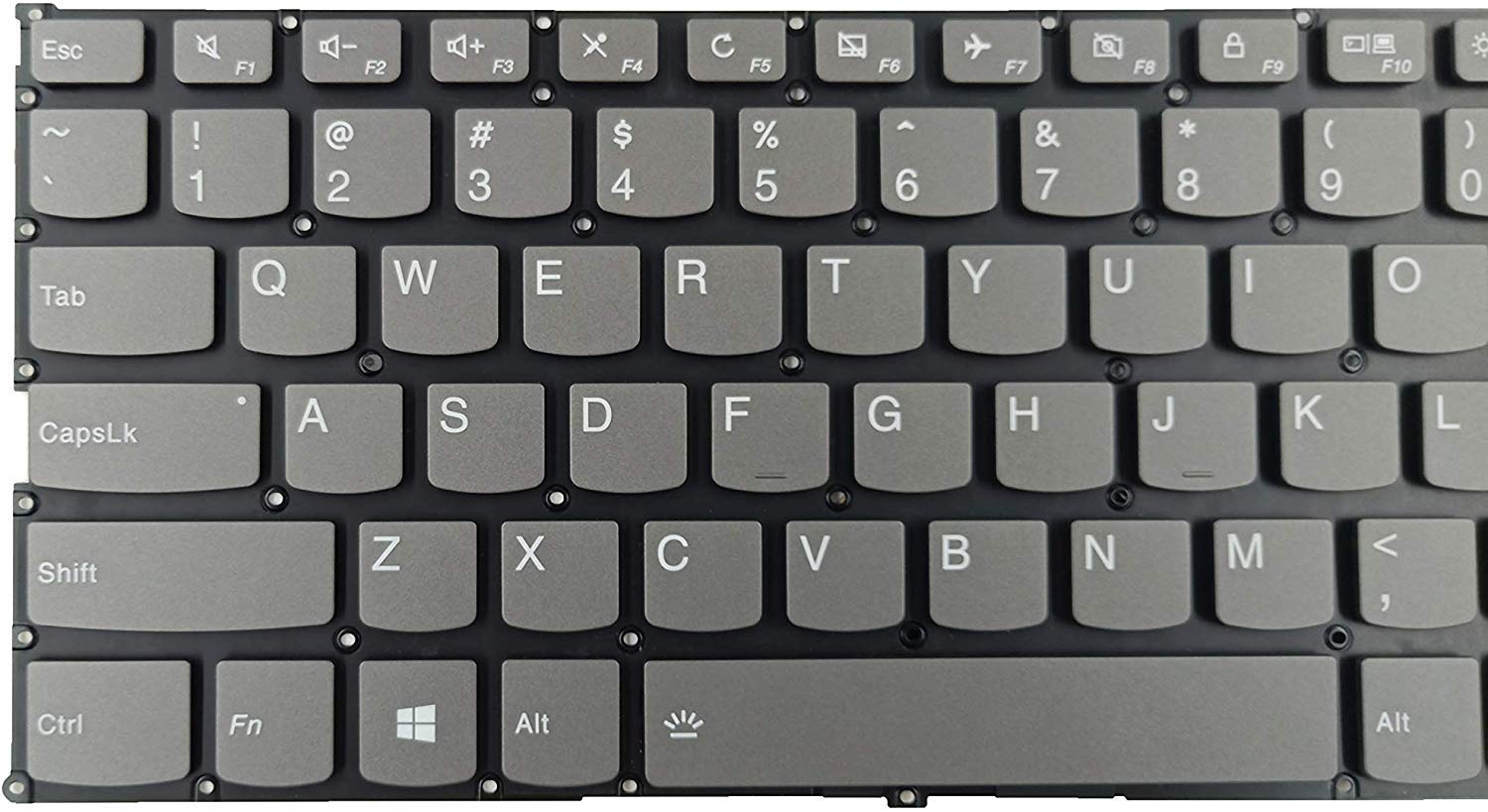 Replacement with Backlit Keyboard Compatible with Lenovo Yoga 730-13IKB 730-13IWL 730-15IKB 730-15IWL, Flex 6-14ARR Flex 6-14IKB Series Laptop US Layout