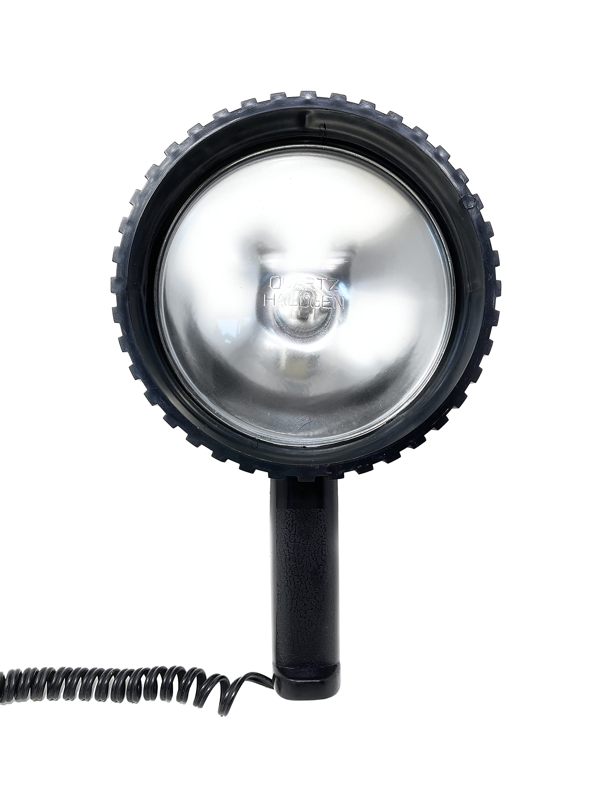 Worldwide traders12-Volt DC Max power Halogen Spotlight, Powerful Spotlight Bright Portable High Intensity Halogen Spotlight Off-road Automotive/Emergency/Boating (one million Candle Power)