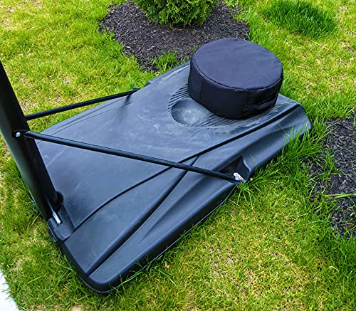 The Hoop Helper – Replace Unsightly Sand Bags, Bricks and Concrete Blocks on Your Portable Basketball Hoop!