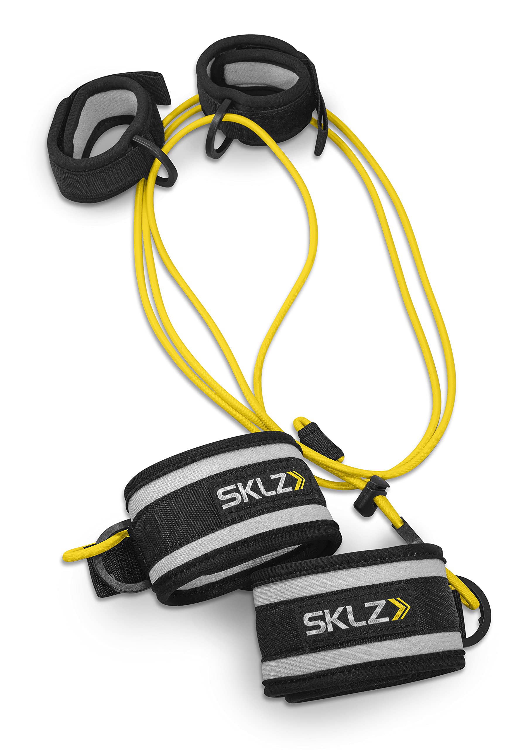 SKLZ Bump-N-Pass Volleyball Trainer with Resistance Bands for Improved Passing Technique, Black
