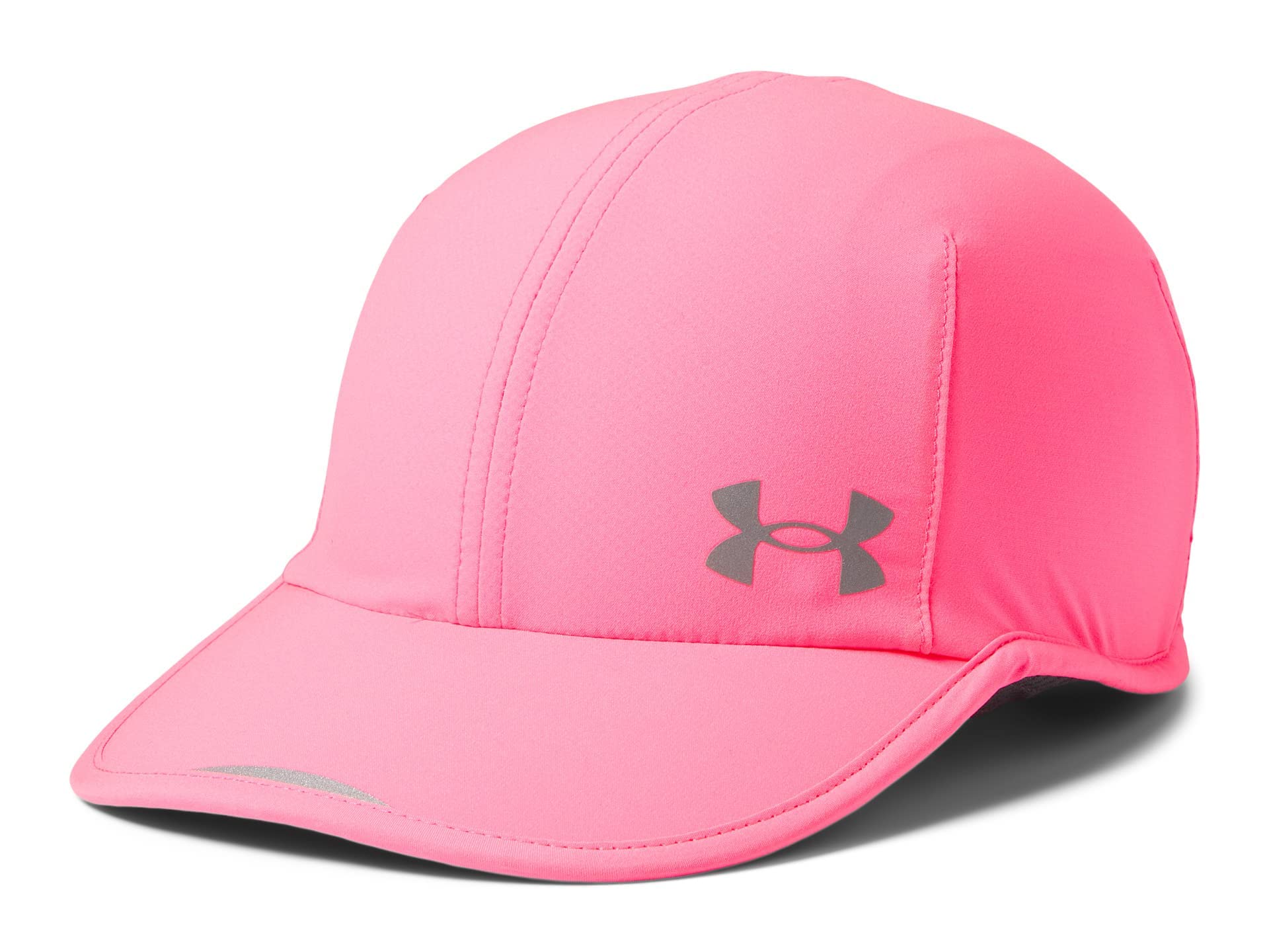 Under Armour Women's Launch Run Hat, (640) Pink Punk/Pink Punk/Reflective, One Size Fits Most