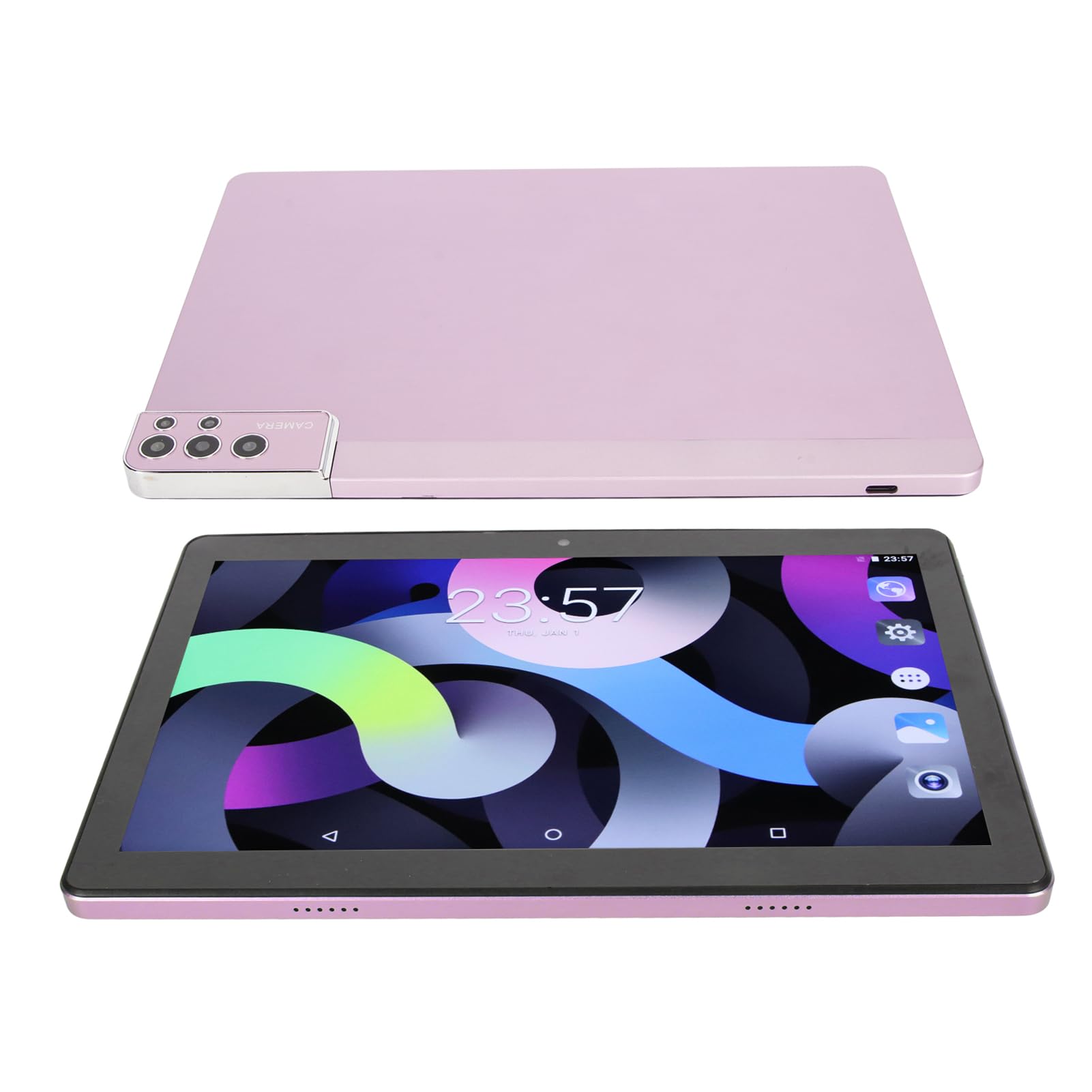 Tablet Call, 5.0 Octa Core CPU 100-240V 8MP 13MP Dual Camera Tablet Computer Three Card Slots for Learning (#2)