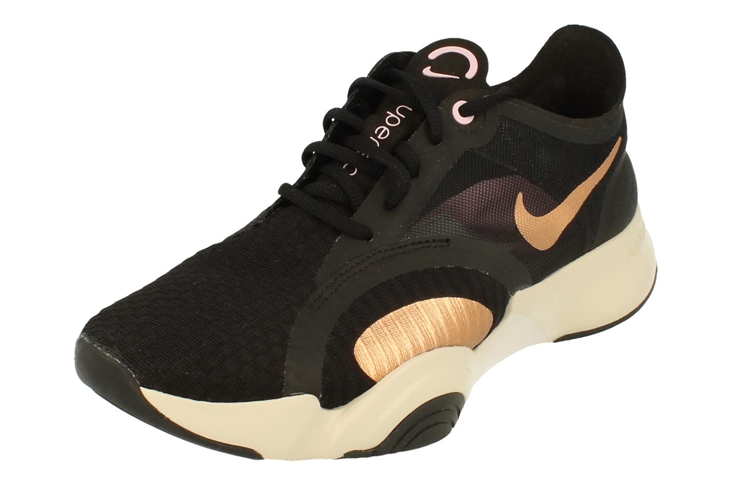 Nike Women's Superrep Go Running Trainers Cj0860 Shoes, White Black Metallic Copper 186, 9