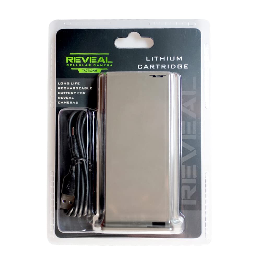 TACTACAM Reveal X Gen 2.0 LTE Cellular Trail Camera Reveal Lipo Lithium Battery Pack