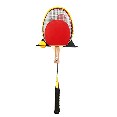 Topsair Ping Pong Paddle Holder Ping Pong Rack Ball holder Table Tennis Storage Rack Heavy-Duty Wall Mounted Badminton Rackets Holder