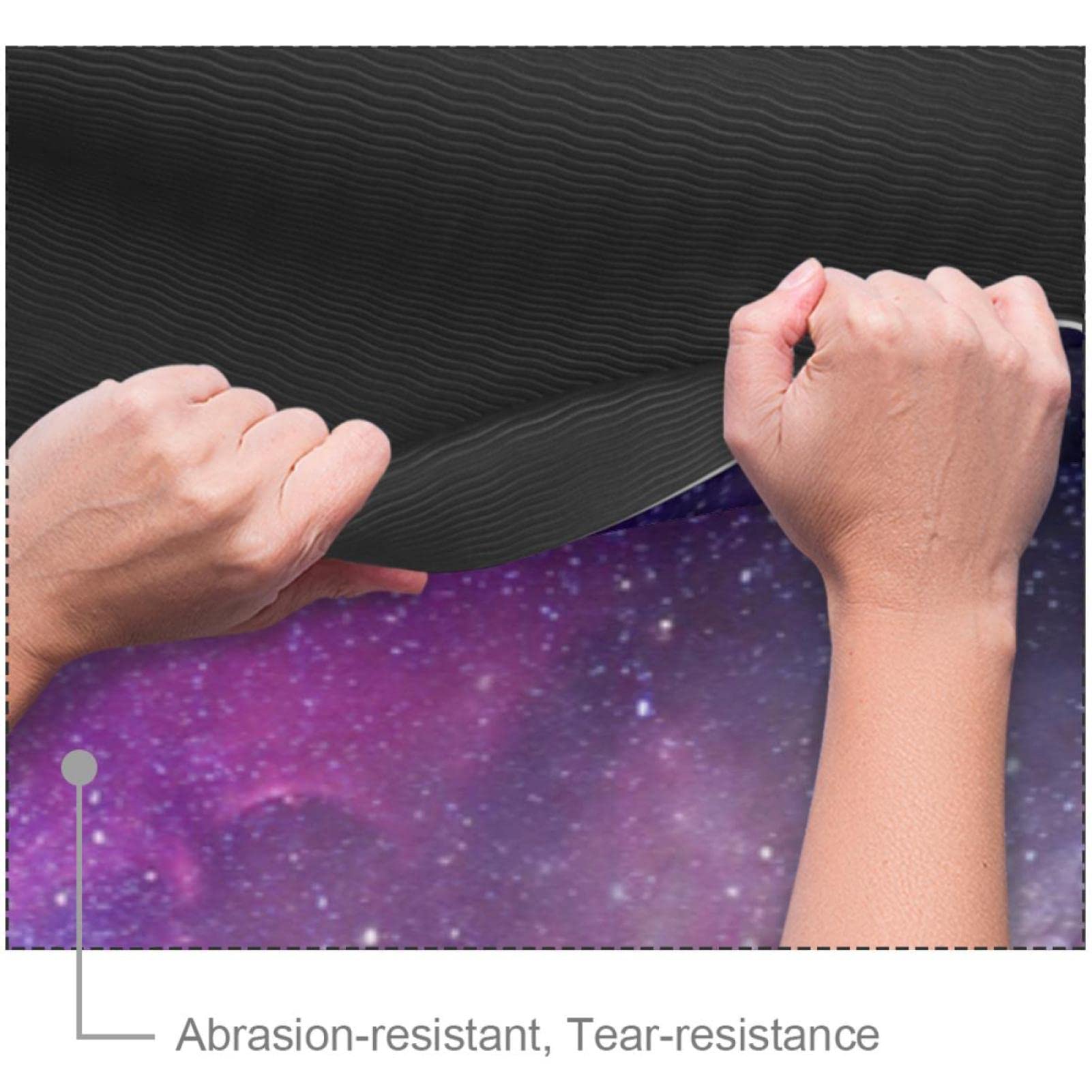 Yoga Mat, Yoga Mats for Home Workout, Workout Mat, Exercise Mats, Pilates Mat, Starry star Dinosaur