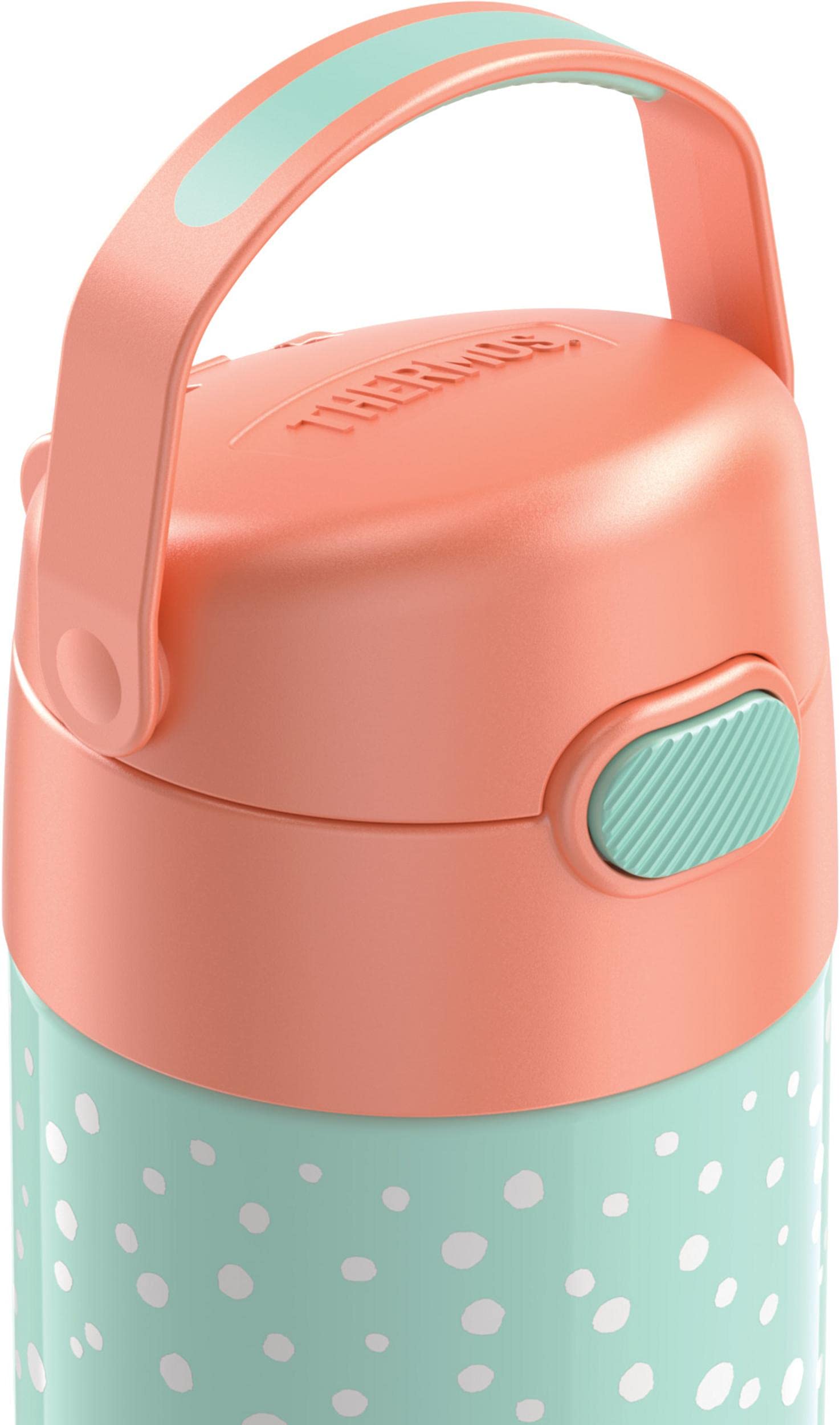 THERMOS FUNTAINER 12 Ounce Stainless Steel Kids Bottle, Pastel Delight