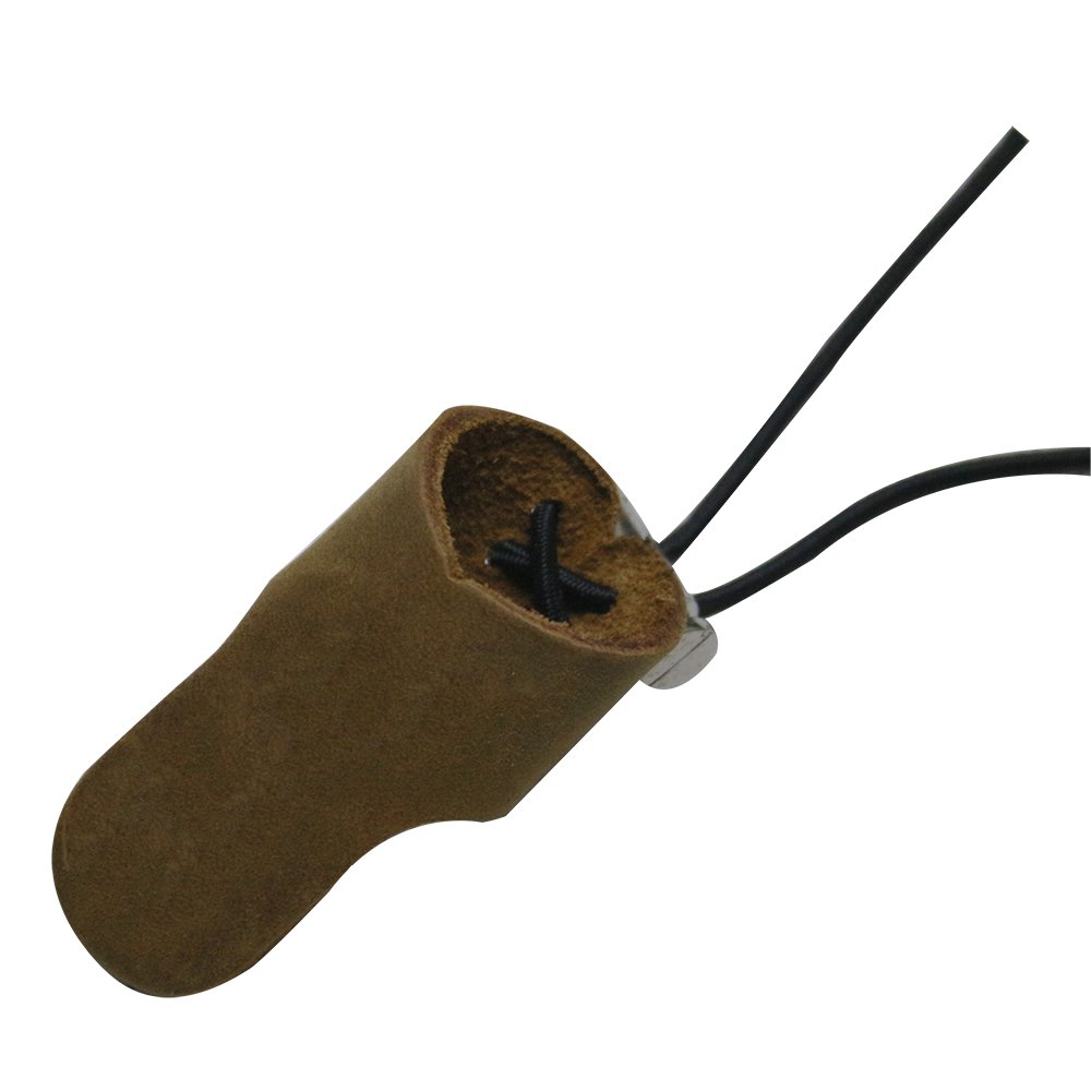 Senwick BrownHandmade Traditional Leather Black Archery Thumb Ring