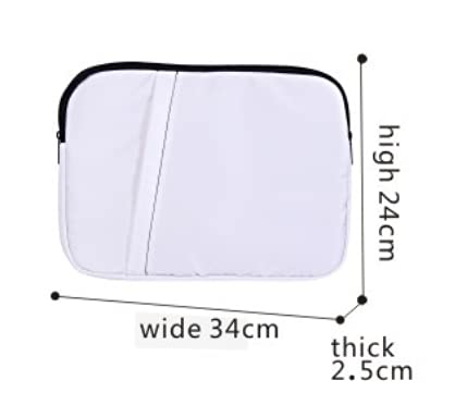 UNI Japanese Anime Demon Slayer Style Oxford Cloth Casual Computer Liner Bag Tablet Sleeve Bag Case Carrying Case ( Hemp Leaf Pattern , Pink , S )