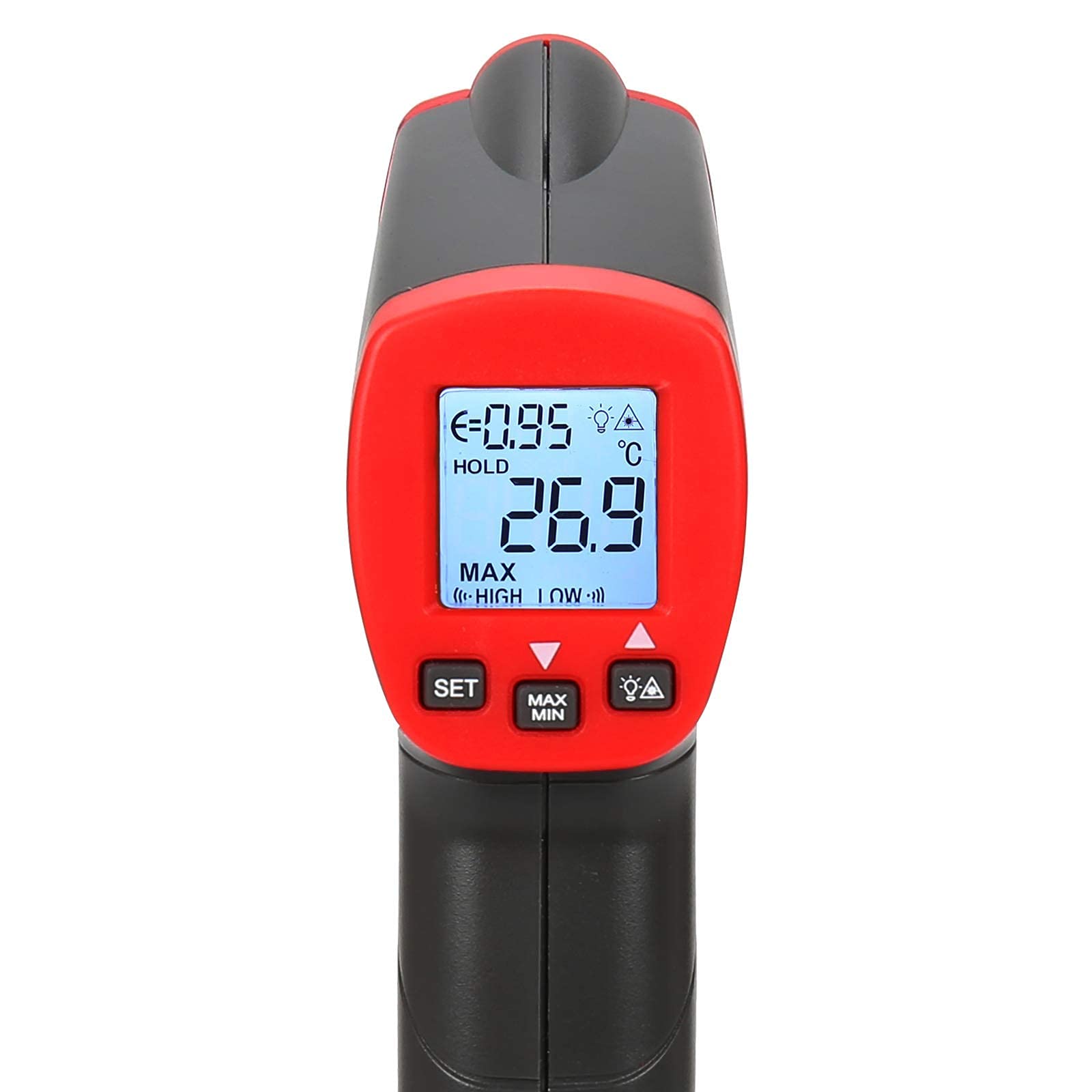 UNI-T Auto Test Maintenance Kit, Automotive Coating Thickness Gauge UT343D, Non-Contact IR Thermometer UT300S (Not for Human)