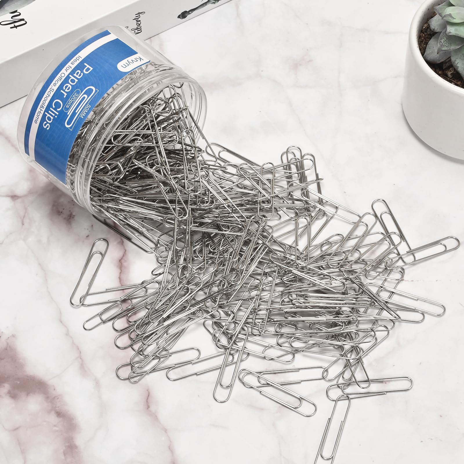 Paper Clips,Paper Clip,700 Pcs Paperclips Assorted Sizes,Large Medium Small Paper Clips Ideal for Paperwork, School,Home and Office Supplies.