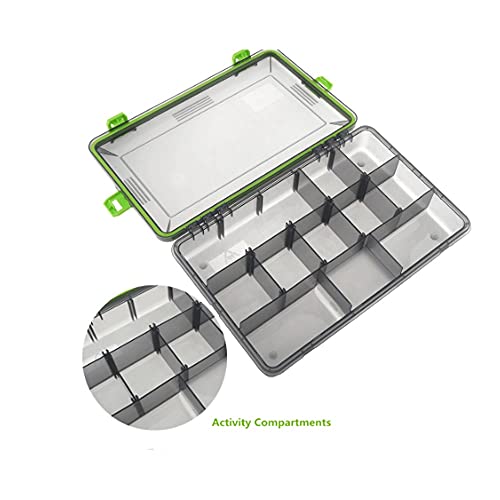 UXZDX CUJUX Waterproof Multifunctional Hook Storage Box, Used for Fishing Hook Rotating Ring Bait and Accessories Fishing Supplies