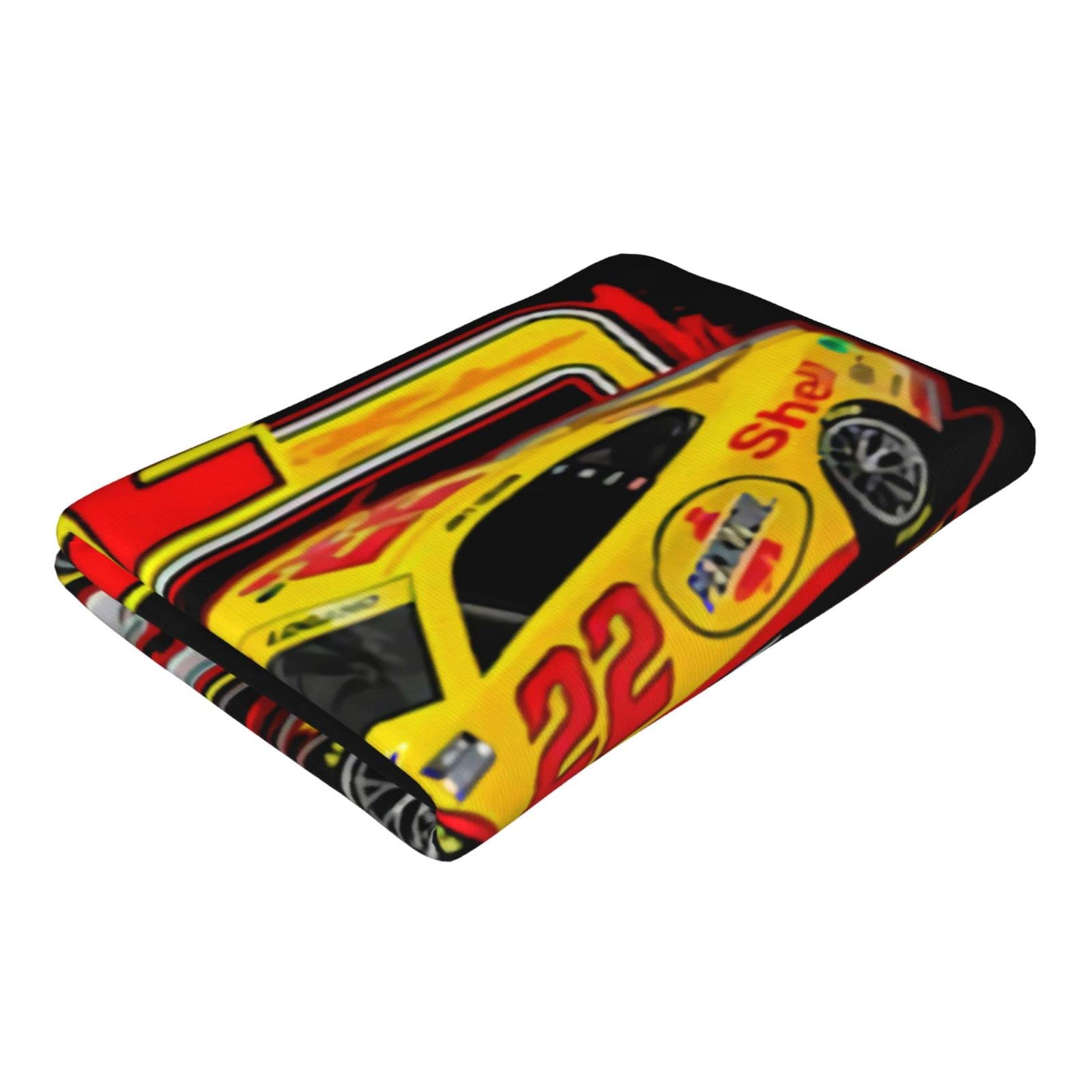 RATRIG Joey Logano 22 Beach Towel Soft and Quick Dry Swim Bath Microfiber Lightweight Absorbent Blanket Travel Carpet Rug 32x52 in